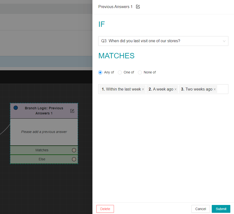 Branch Logic in SurveyMR 2.0